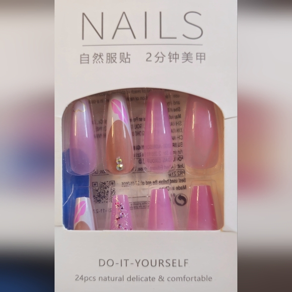 Makeup | 24pc Nail Set With Emory Board | Poshmark